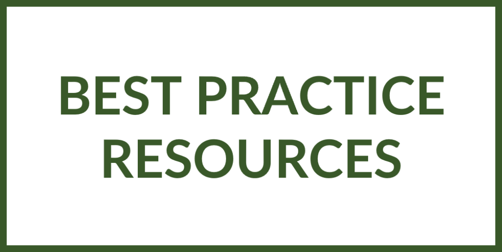 Best Practice Resources – Women On The Tee
